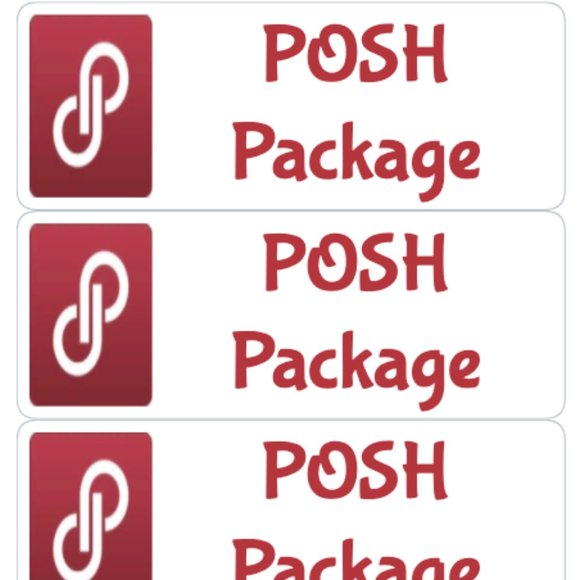 Office | Posh Packages Stickers Poshmark Shipping Lables | Poshmark